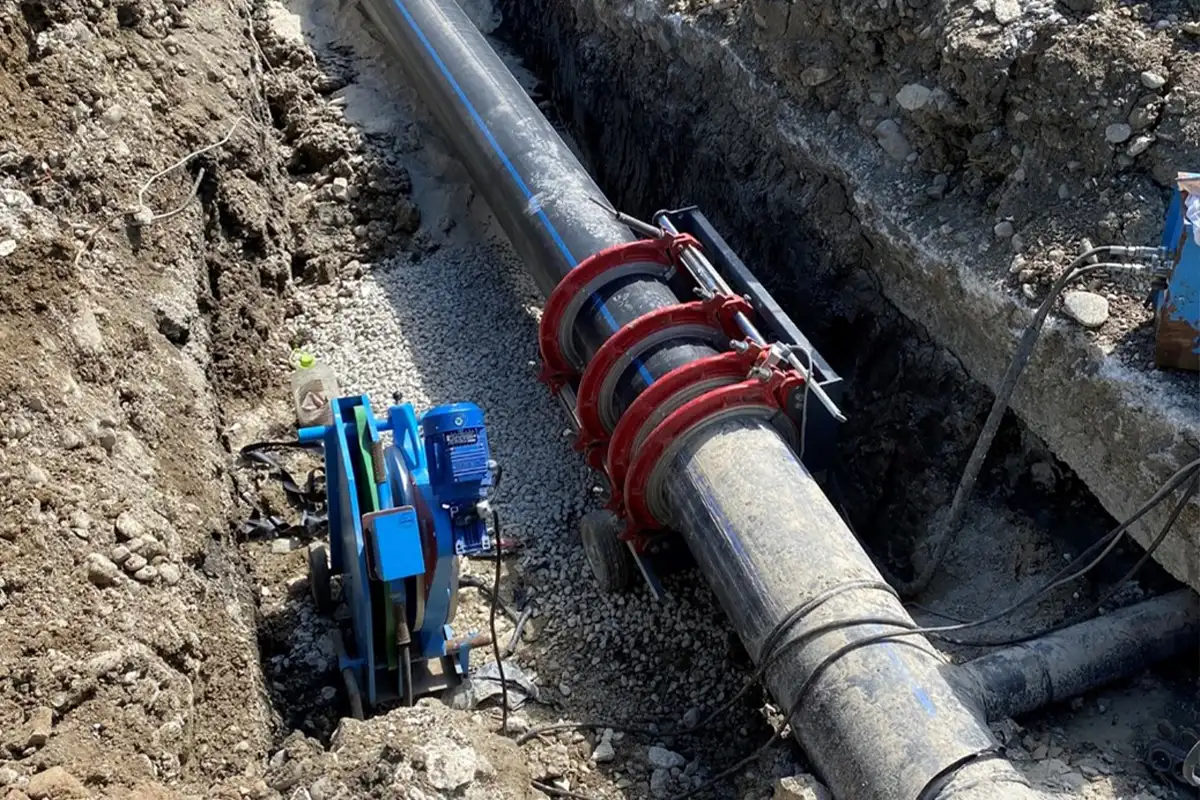 HDPE PE100 Boru Montajı - Ahıskalı